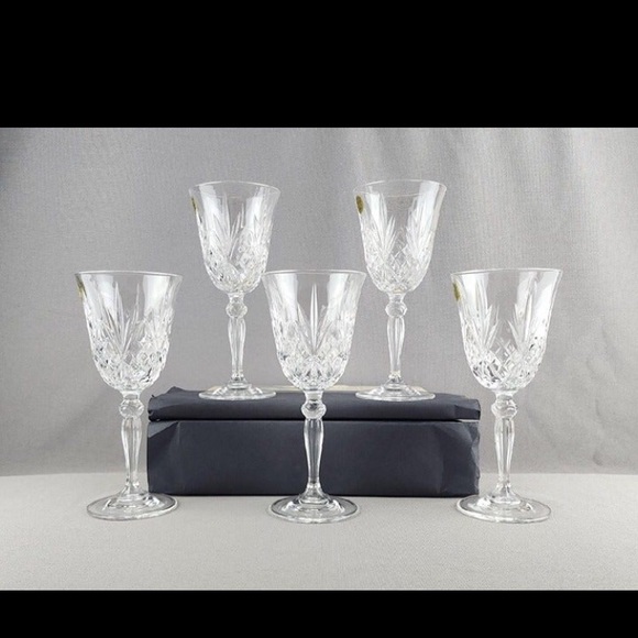 Dining | Vivaldi Capri Wine Glasses 9oz 24 Lead Crystal Goblets Set Of ...